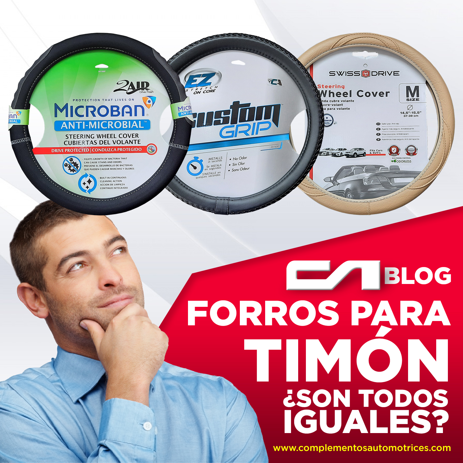 El forro para el timón adecuado para tu vehículo - Complementos ...